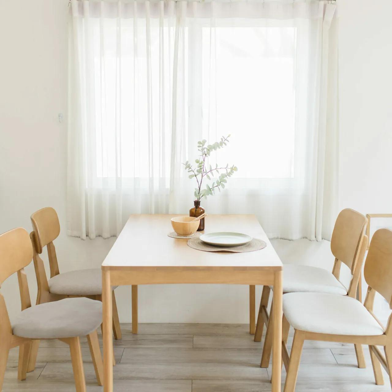 ชุดโต๊ะอาหาร - YKS HOME เฟอร์นิเจอร์ไม้จริง สไตล์มินิมอล