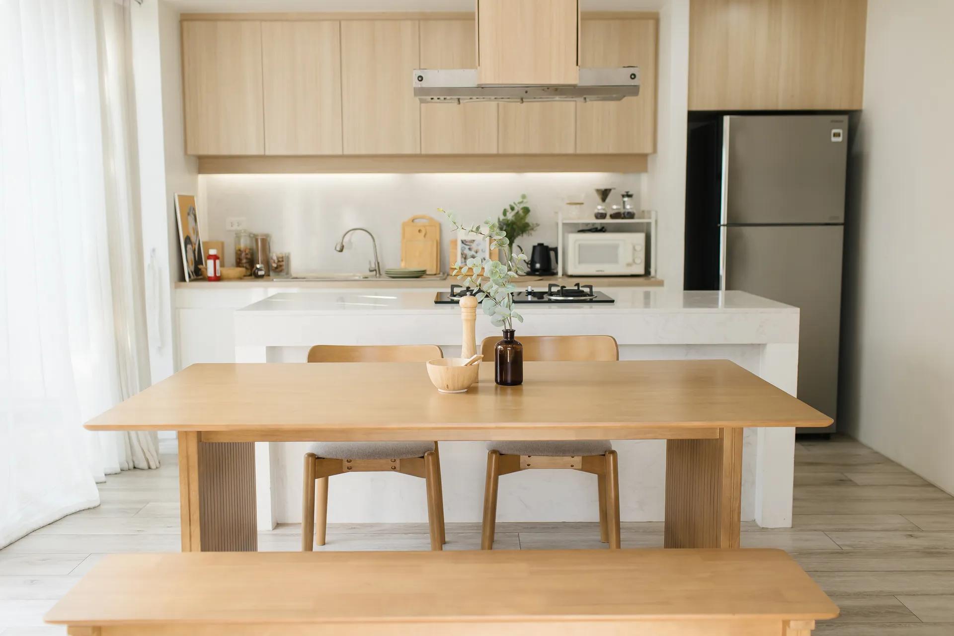 Thames Dining Set - YKS HOME เฟอร์นิเจอร์ไม้จริง สไตล์มินิมอล