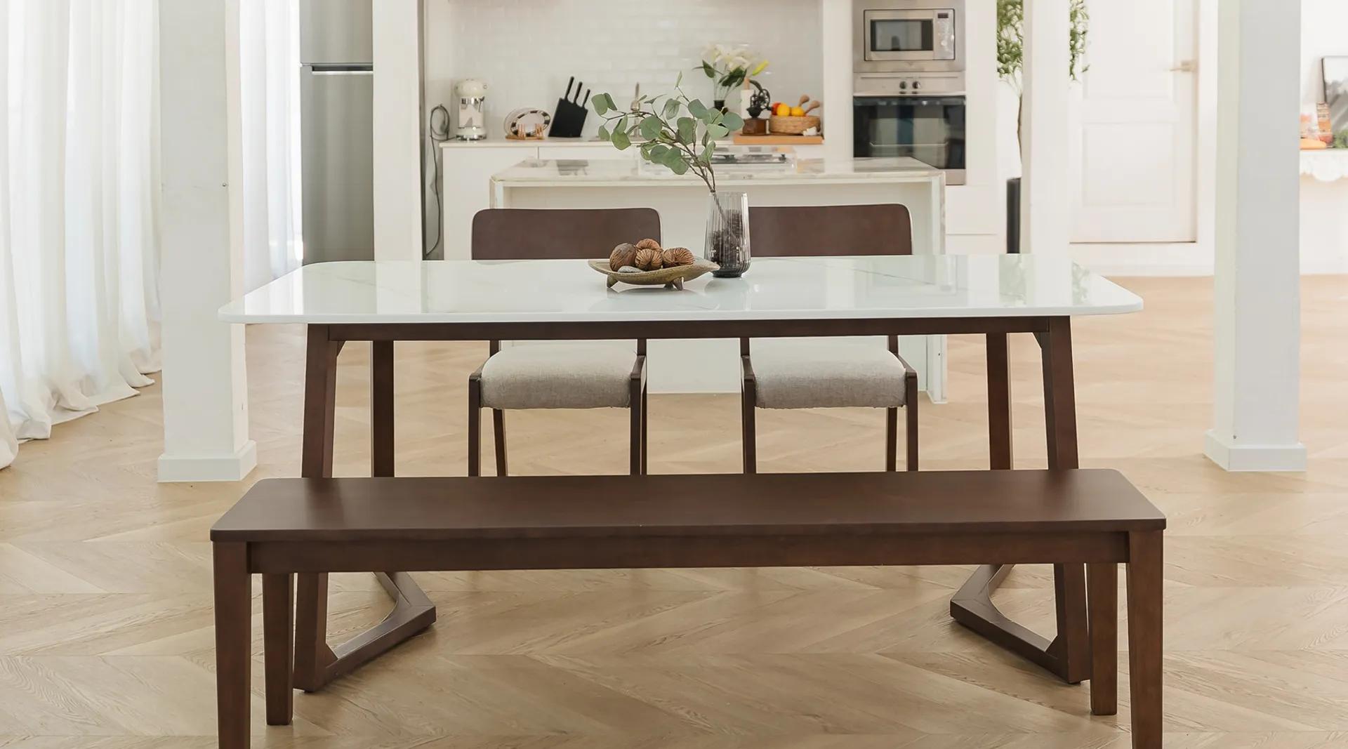 Kanta Dining Collection - YKS HOME เฟอร์นิเจอร์ไม้จริง สไตล์มินิมอล